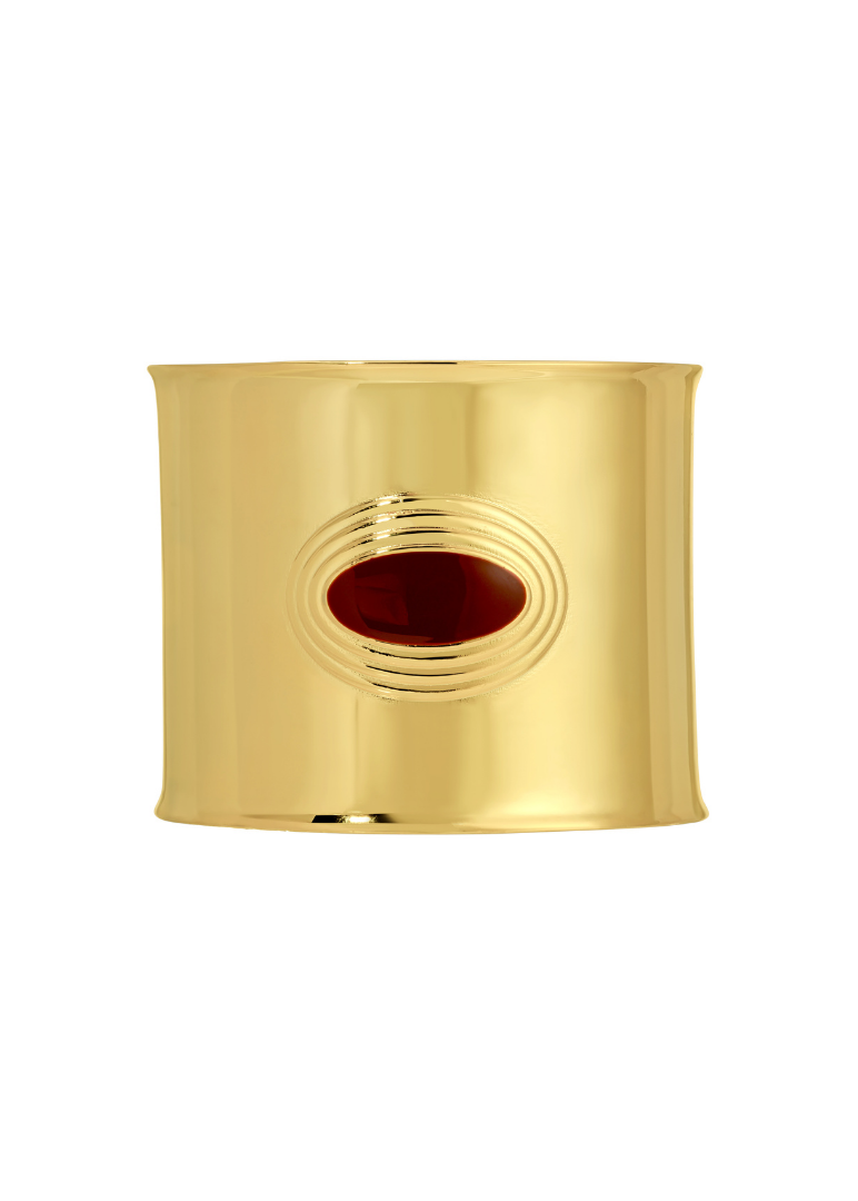 HEAVEN MAYHEM - Matilde Cuff Bracelent with Stone Accent – Santicler